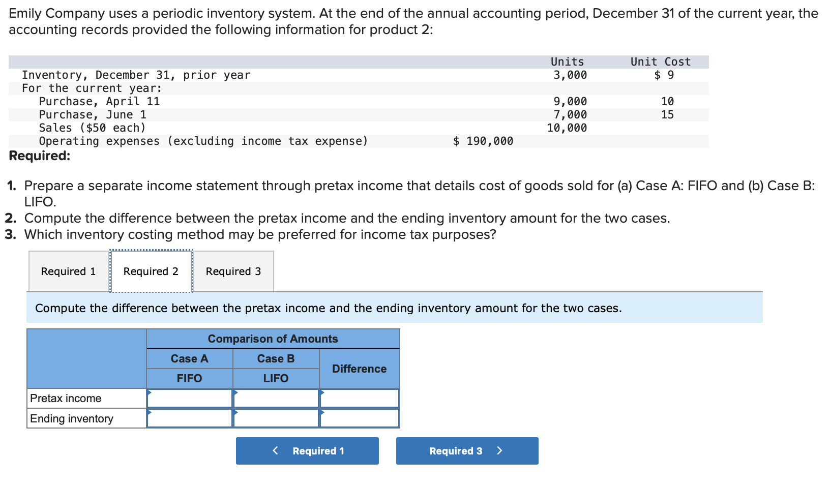 Solved Answer question 2 ﻿and fill out the chart. | Chegg.com