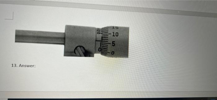 Solved 10 10 5 o 13. Answer: | Chegg.com