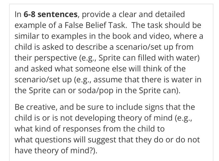In 6-8 sentences, provide a clear and detailed | Chegg.com