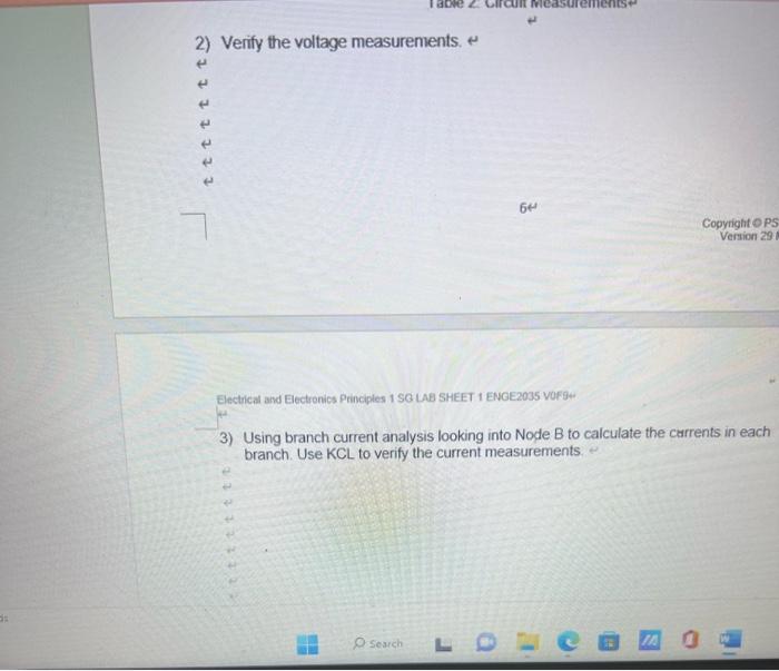 Solved Figure 3: DC Circuit with 2 sourcest Procedures: (a) | Chegg.com