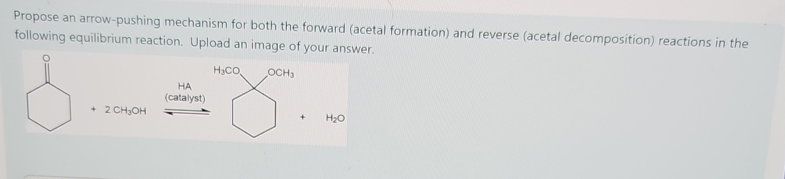 Solved Propose an arrow-pushing mechanism for both the | Chegg.com