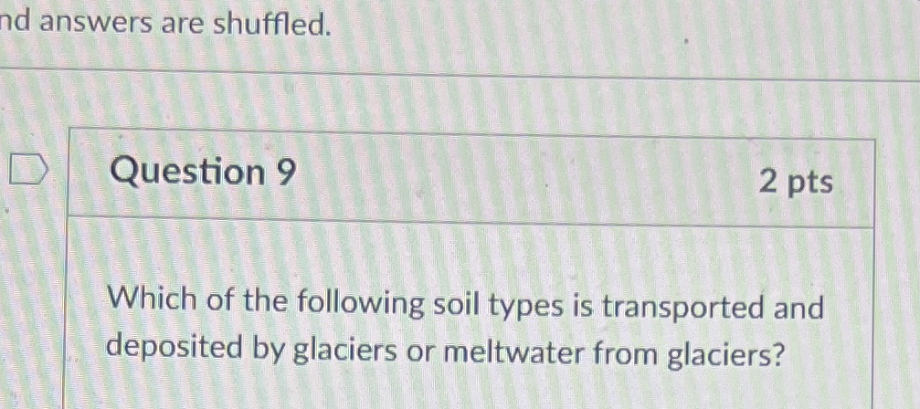 Solved id answers are shuffled.Question 92 ﻿ptsWhich of the | Chegg.com