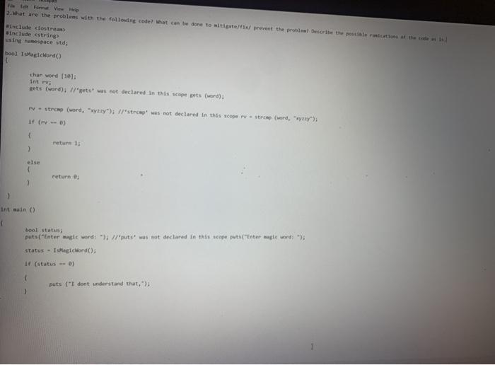 Solved Untitled - Notepad File Edit Format View Help 1. | Chegg.com