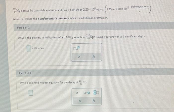 Solved Note: Reference the Fundamental constants table for | Chegg.com