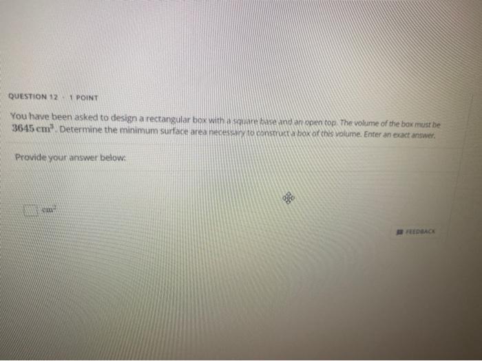 Solved QUESTION 2 POINT You have been asked to design a | Chegg.com