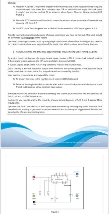 Solved Part 1: a) Explain and analyse the operation of a | Chegg.com