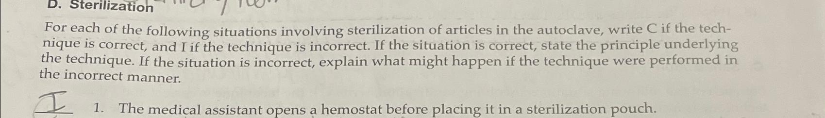 Solved For each of the following situations involving | Chegg.com