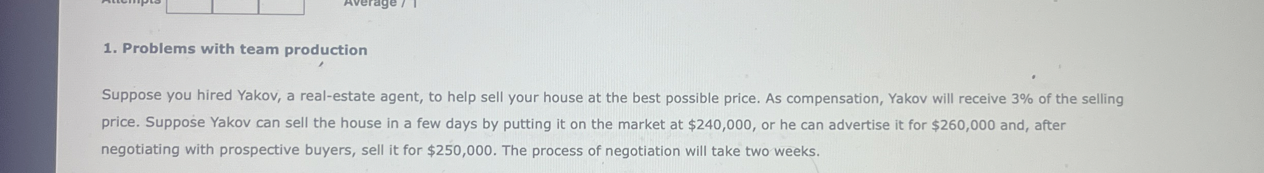 High Quality SOLUTION Problems with team productionSuppose you hired Yakov, | Chegg.com