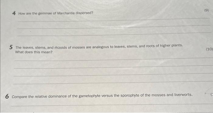 Solved 1 What is meant by ahemation of generations? (6) 2 | Chegg.com