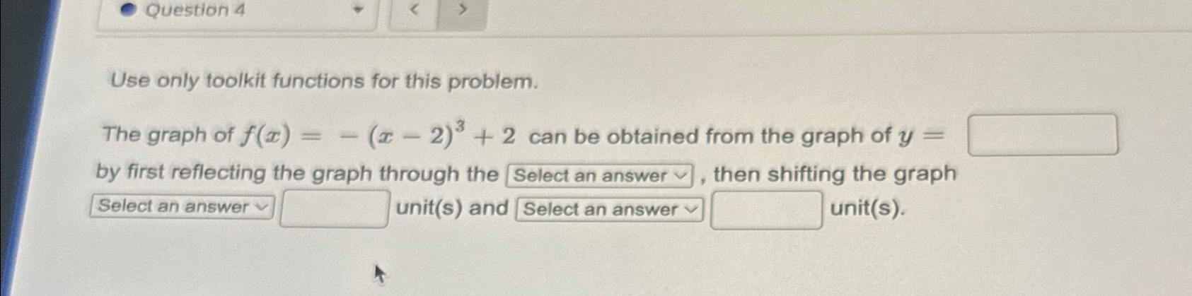 Solved Question 4use Only Toolkit Functions For This 5270