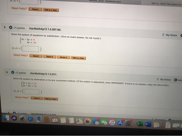 Solved ment you submit answers by question parts. The number | Chegg.com
