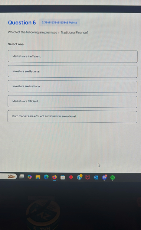 Solved Question 6 Which of the following are premises in | Chegg.com