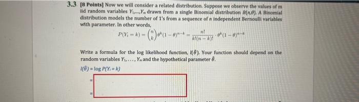 Solved This problem explores maximam tikeliboed estimation | Chegg.com