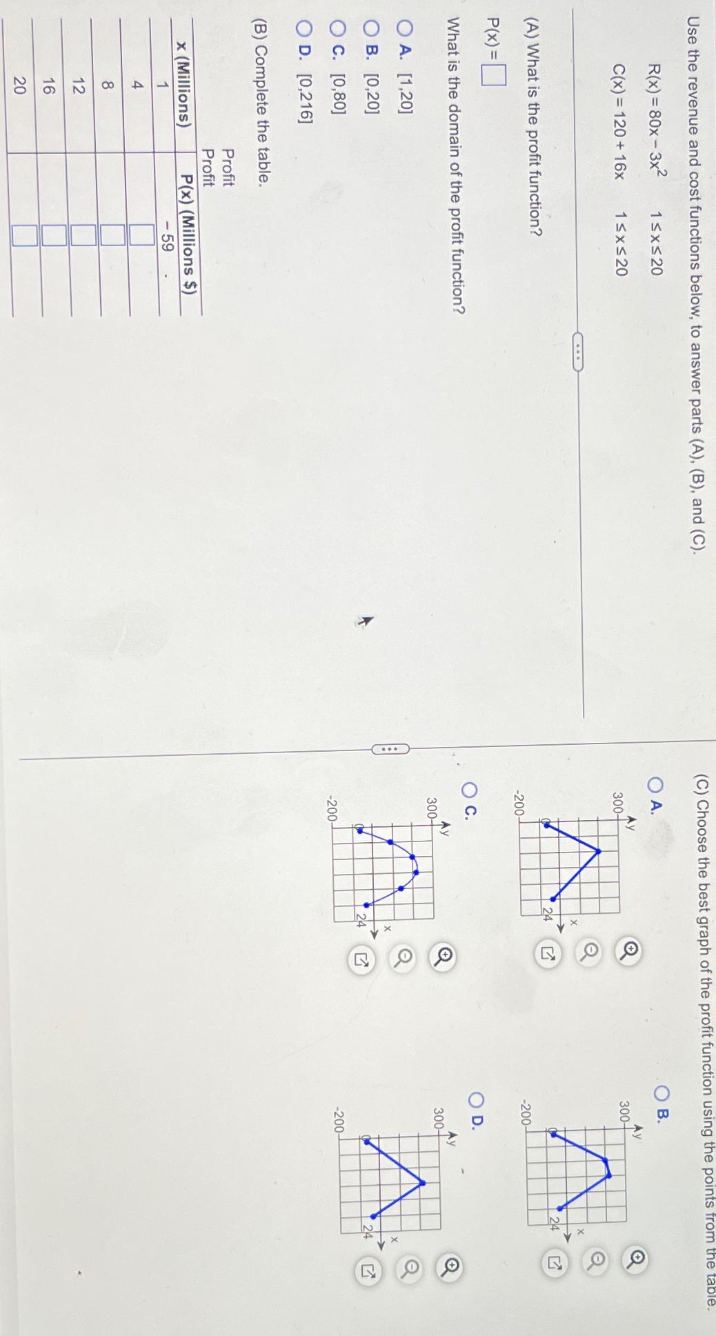 Solved Please answer all parts | Chegg.com