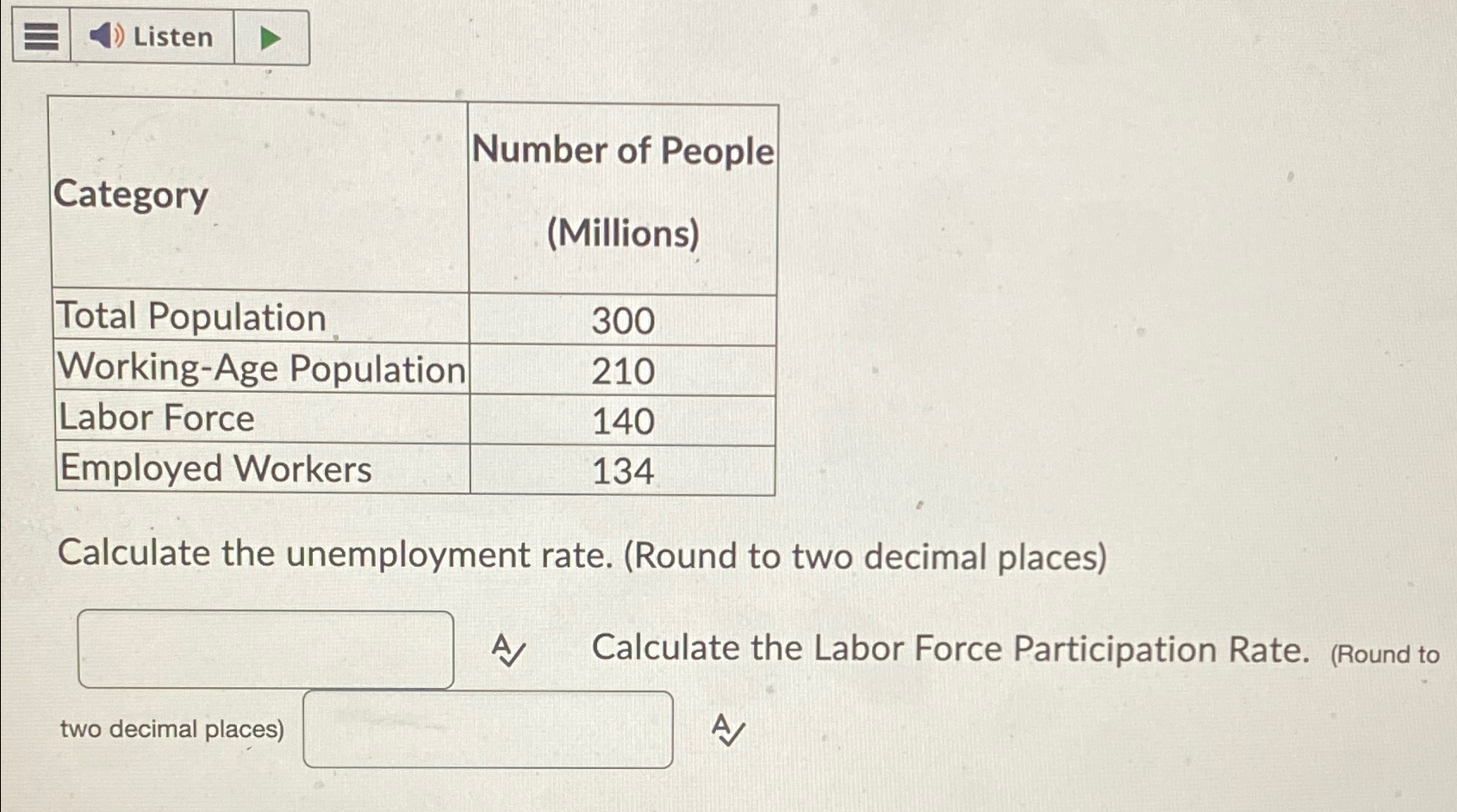 Solved \table[[Category,\table[[Number of | Chegg.com