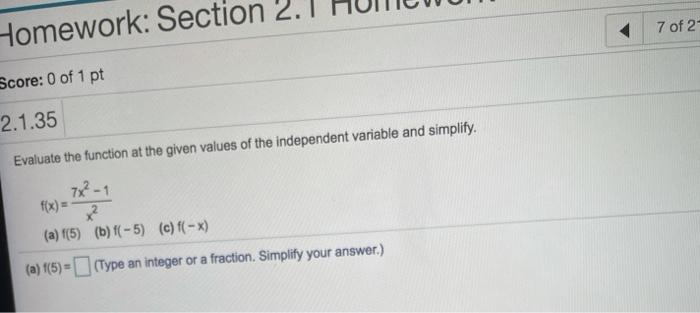 Solved Math 1110 06 1 Homework Section 2 1 Homework 6 Of