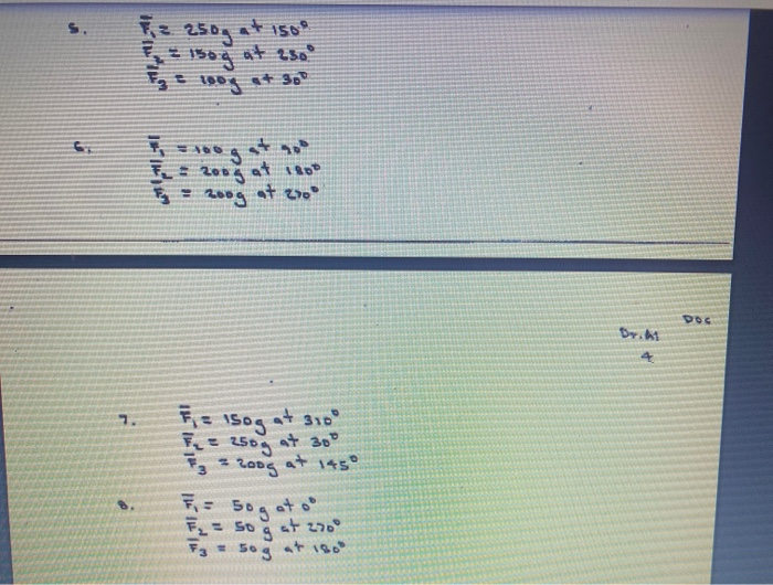 Solved Title: Vector Sumi Purpose: To mathematically | Chegg.com