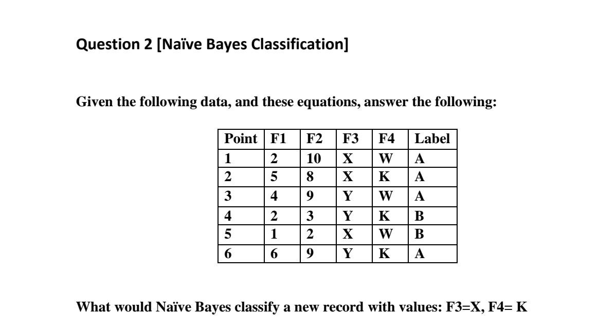 Solved Given the following data, and these equations, answer | Chegg.com
