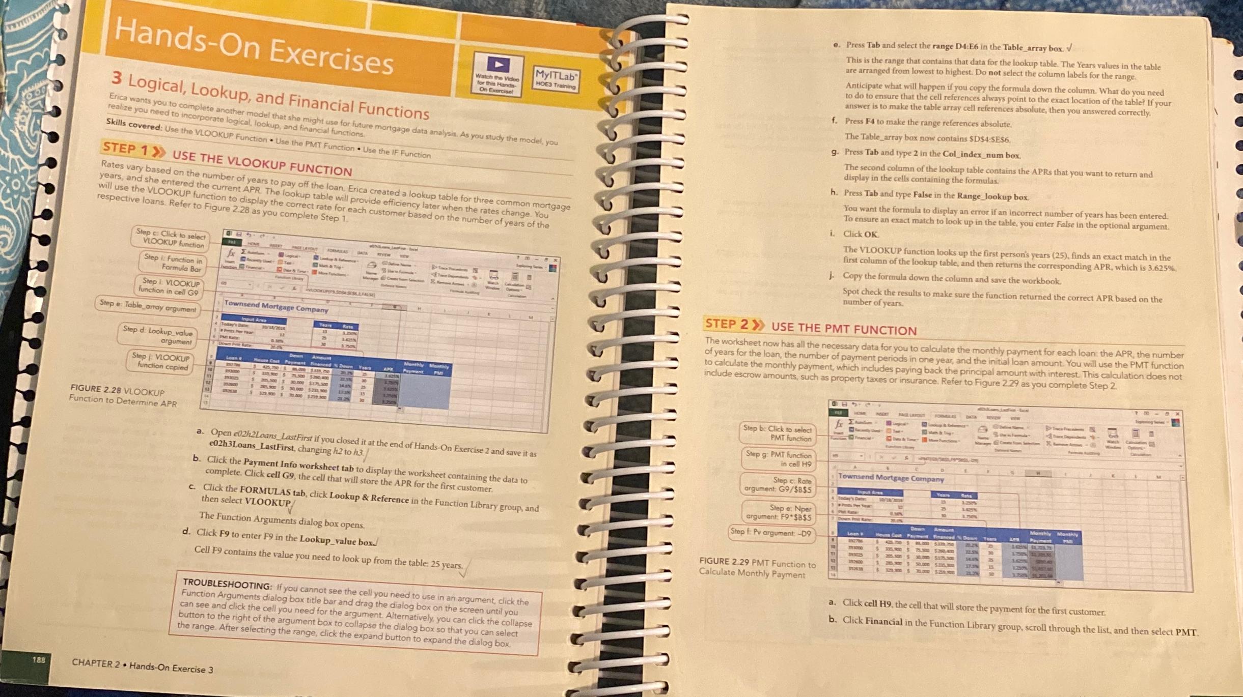 Solved Hands-On Exercises3 ﻿Logical, Lookup, and Financial | Chegg.com