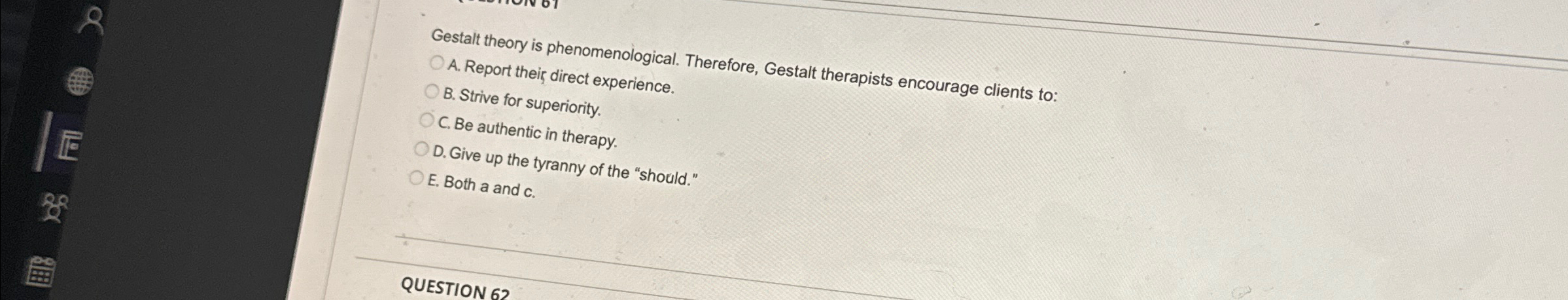 Solved Gestalt theory is phenomenological. Therefore, | Chegg.com
