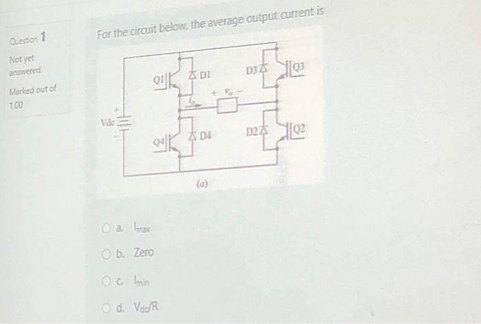 [Solved]: sollllll In full bridge inverter, shown below, the