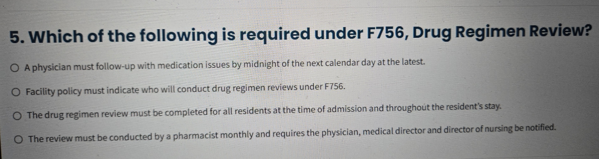 High Quality SOLUTION Which of the following is required under F756 ...