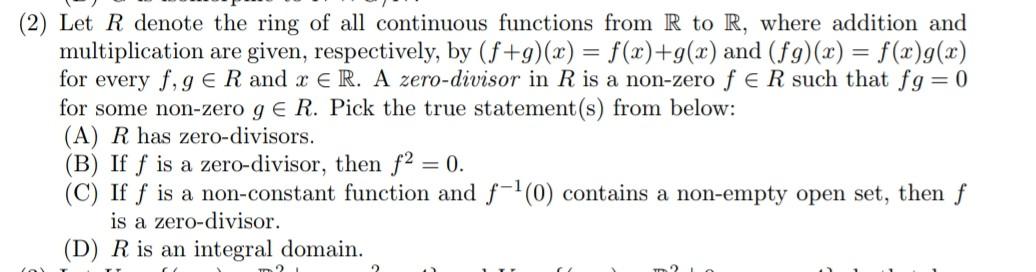 Solved if I get wrong answer I'll downvote Correct : A, | Chegg.com