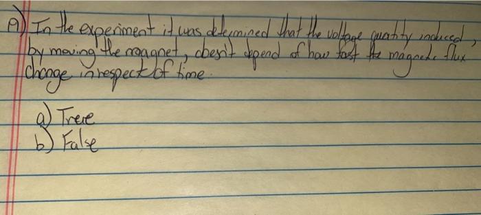 Solved A on the experiment il cas de emped at he cellent | Chegg.com