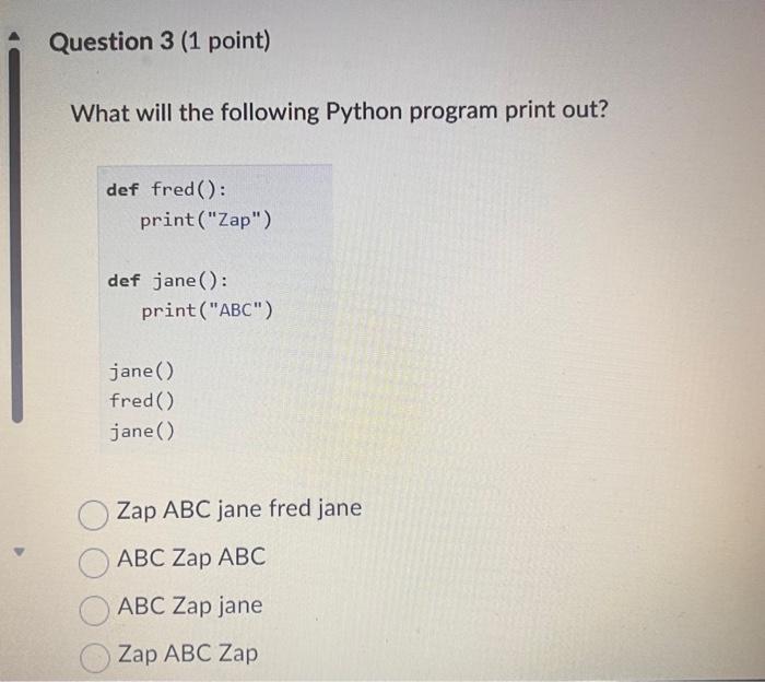 Solved If you typed the code in the image below, what do you | Chegg.com