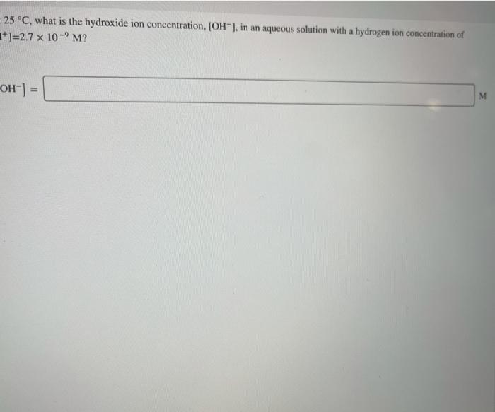 Solved Calculate [H,0*for a 1.25 x 10-M HBr solution. | Chegg.com