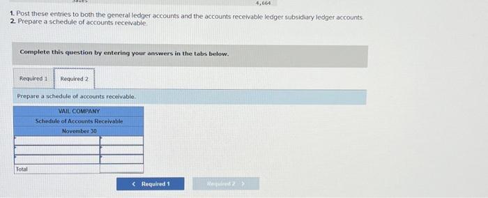 Solved Exercise 7-1 (Algo) Accounts receivable subsidiary | Chegg.com