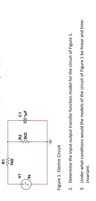 Solved Figure 1 Electric Circuit 2 Determine The