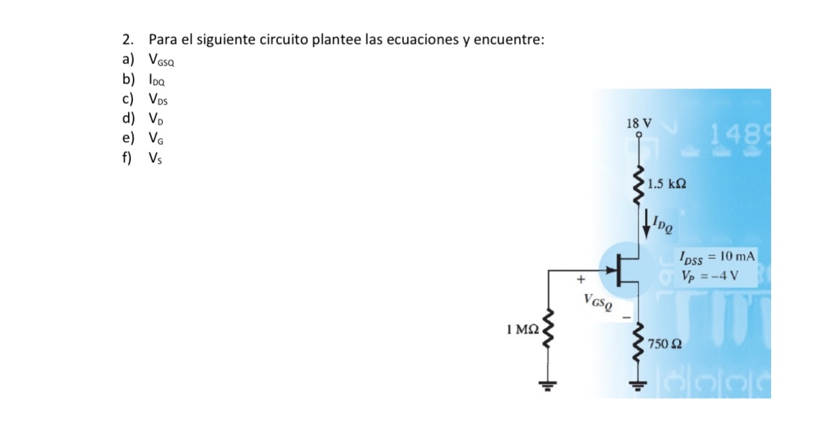 Solved Para el siguiente circuito plantee las ecuaciones y | Chegg.com