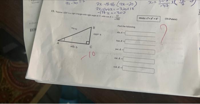 Solved Find the following. | Chegg.com