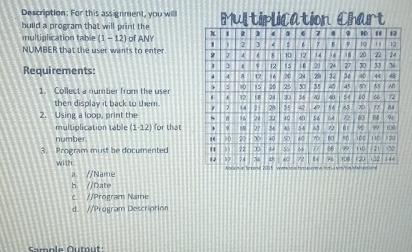 Solved Description: For this assignment, you will butld a | Chegg.com