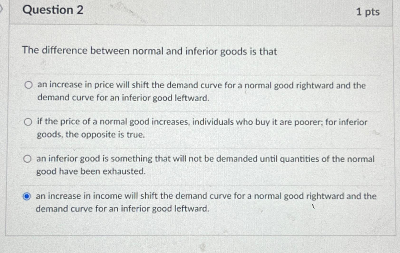 Solved Question 21 ﻿ptsThe difference between normal and | Chegg.com