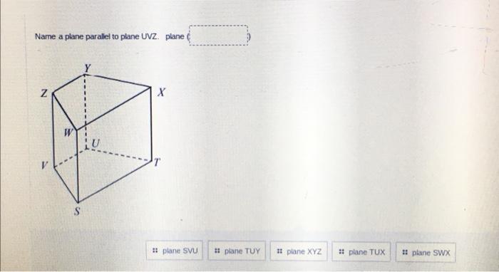 Solved Name all segments parallel to XT. Select all that | Chegg.com