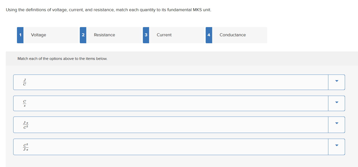 Using the definitions of ﻿voltage, current, and | Chegg.com