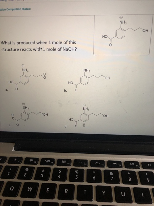 Solved stion Completion Status: NH OH НО. What is produced | Chegg.com