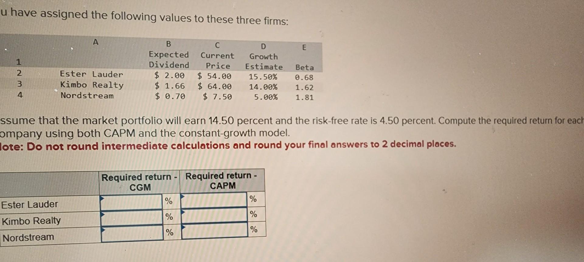 Solved have assigned the following values to these three | Chegg.com