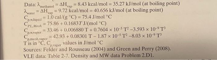 Solved D4. A partial condenser takes vapor leaving the top | Chegg.com