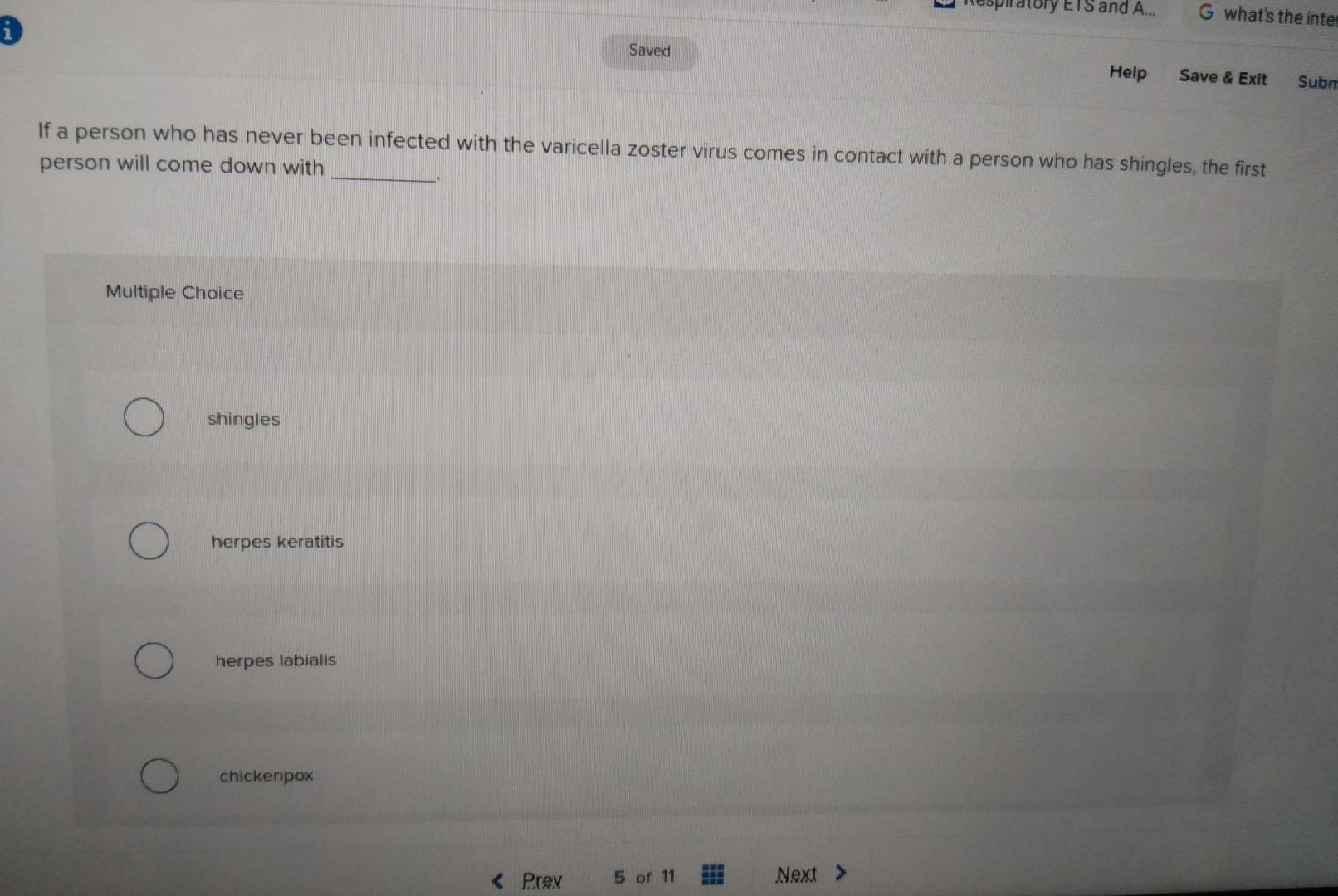 Solved Measles is described as a skin lesion. Multiple | Chegg.com