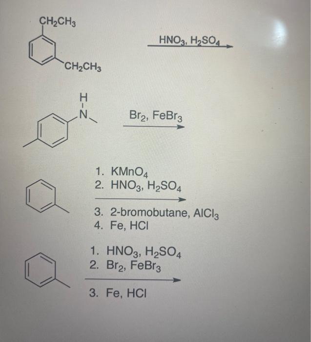 Draw the linear structure of the initial compounds, | Chegg.com