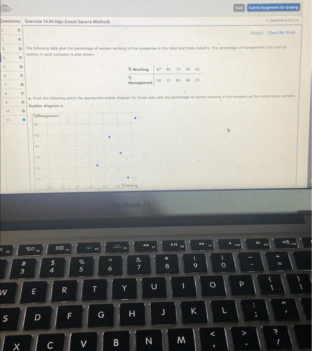 Solved Save Submit Assignment for Grading Questions Exercise | Chegg.com