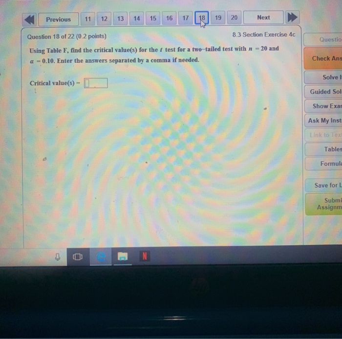 Solved Previous 11 12 13 14 15 16 17 18 19 20 Next Questio | Chegg.com