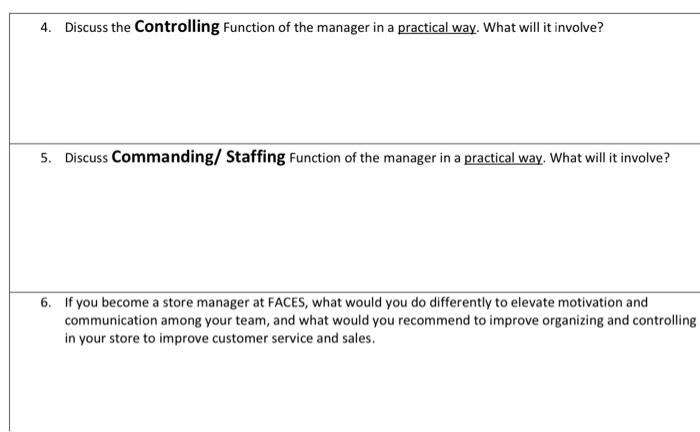 Topic FORM A GROUP OF 4-6 AND DISCUSS THE FOLLOWING | Chegg.com