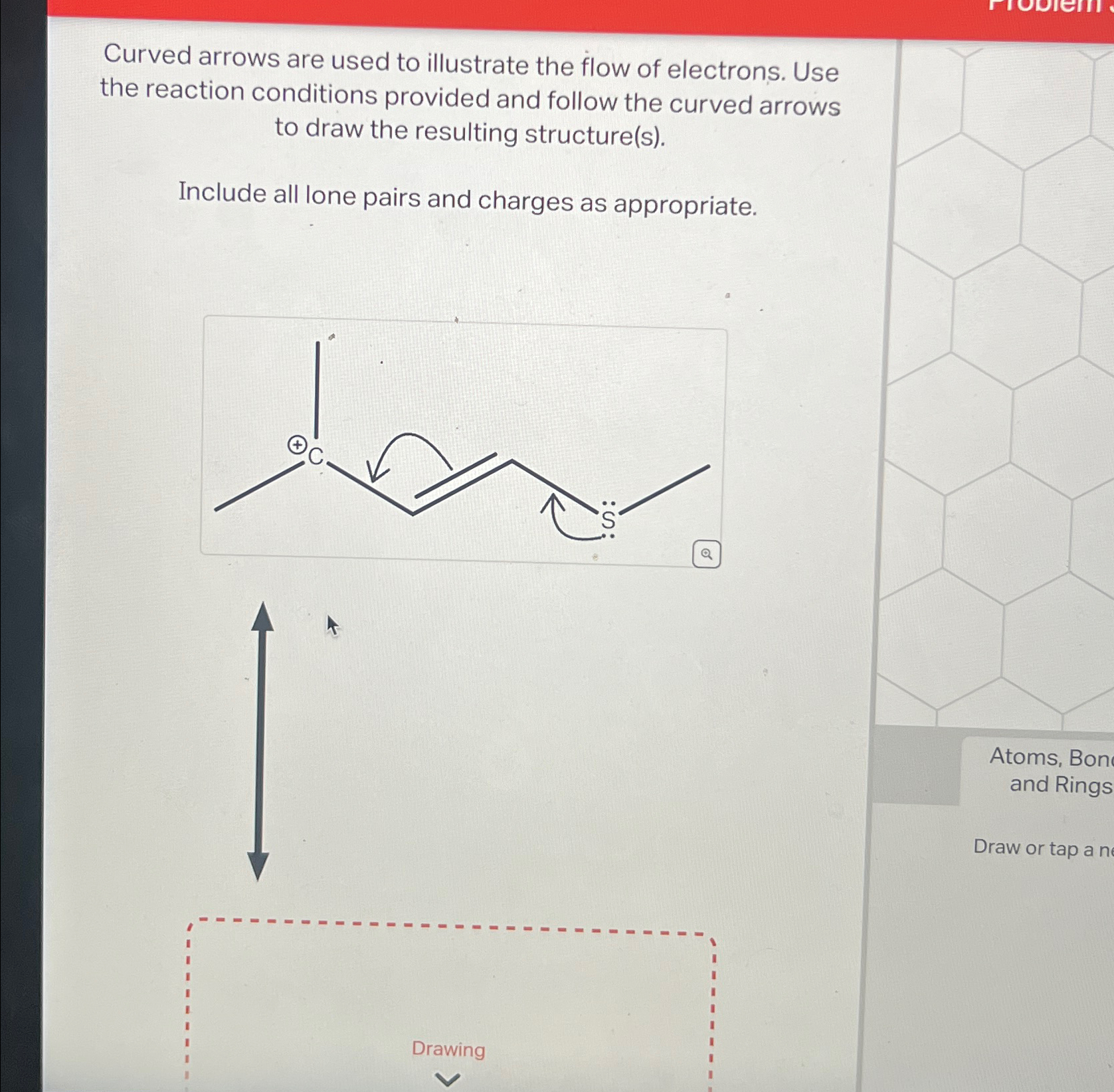 Solved Curved arrows are used to illustrate the flow of | Chegg.com