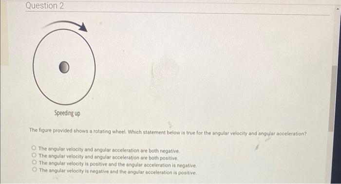 Solved For uniform circular motion, which of the following | Chegg.com
