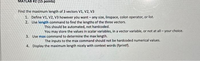 Solved Create a data matrix. 1. Use readtable command or | Chegg.com