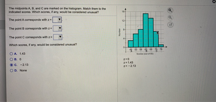 Solved The midpoints A, B, and C are marked on the | Chegg.com